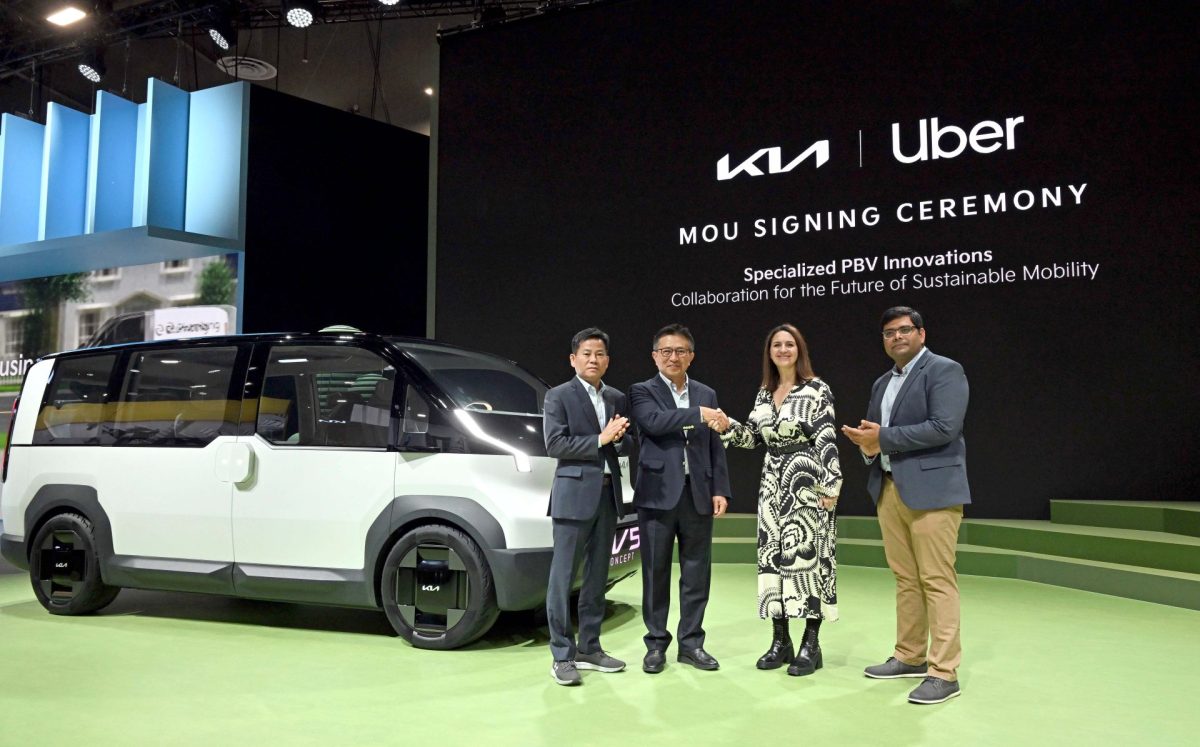 Kia partners up with Uber to enhance EV offering on rides - Autos - MOVEMNT