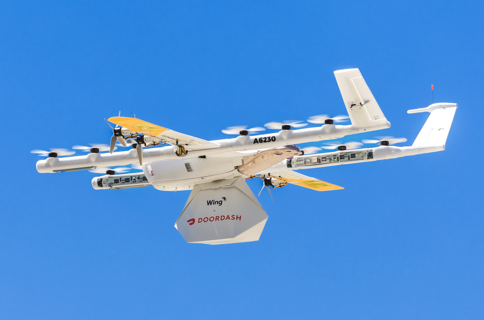 Wing announces partnership with DoorDash to pilot drone delivery in ...