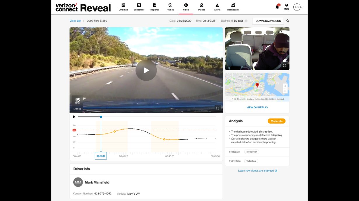 Verizon Connect: New AI dash cam technology - Autos - MOVEMNT
